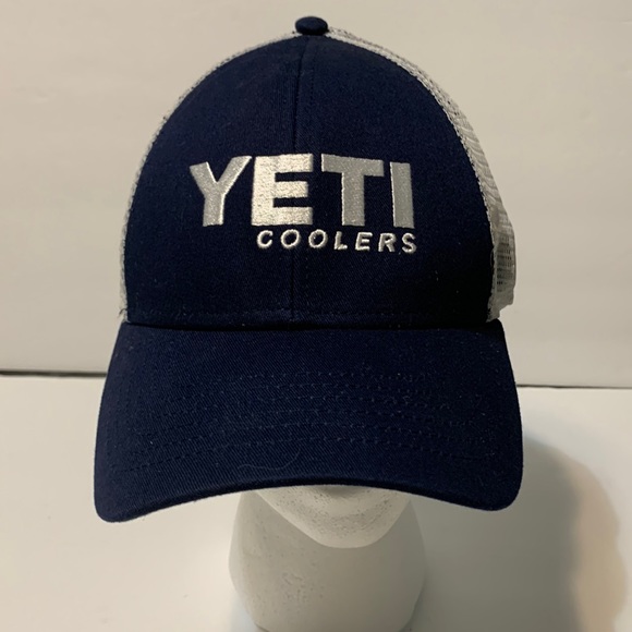 Yeti | Accessories | Yeti Baseball Hat Cap Navy Blue Snap Back Coolers ...